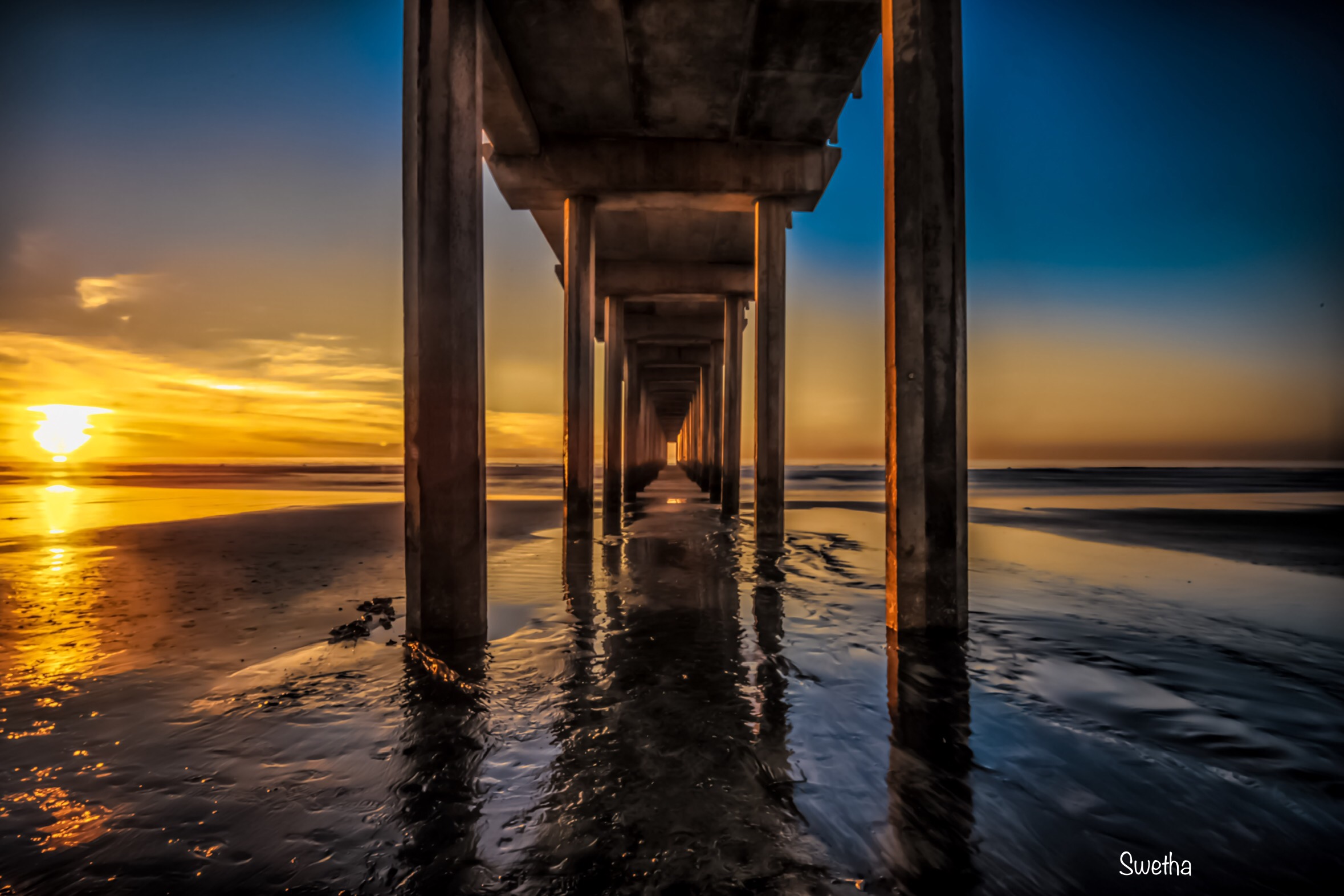 Sunset in Scripps Beach, La Jolla - Scenery and Architecture - Topaz ...